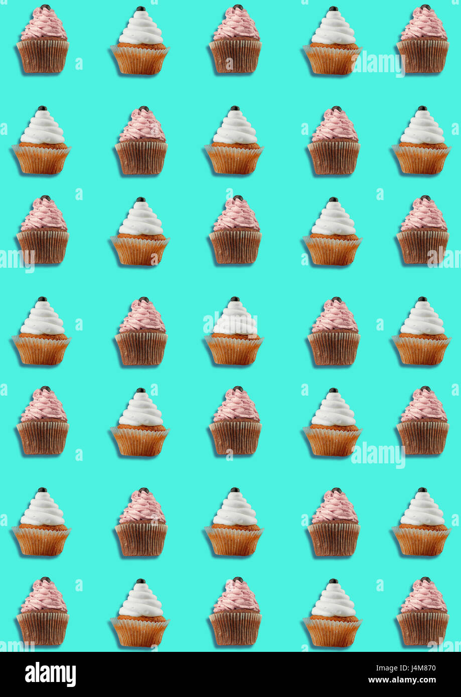 Aerial view of cupcakes hi-res stock photography and images - Alamy