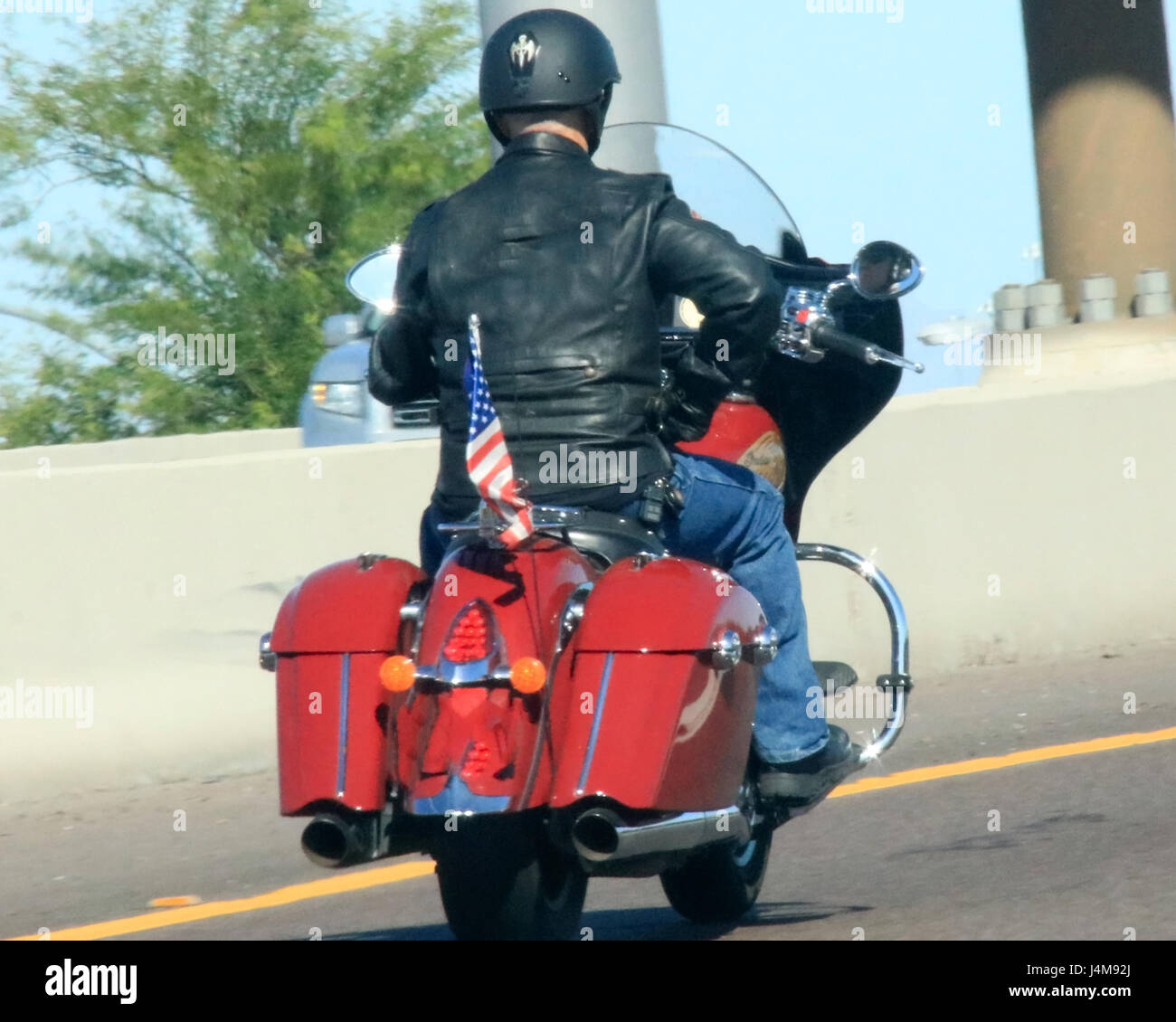 Motorcycle jacket back hi-res stock photography and images - Alamy