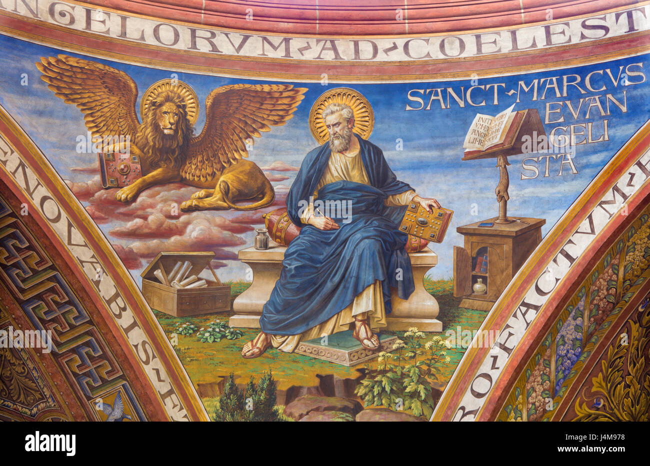 The lion is symbol of st mark hi-res stock photography and images - Alamy