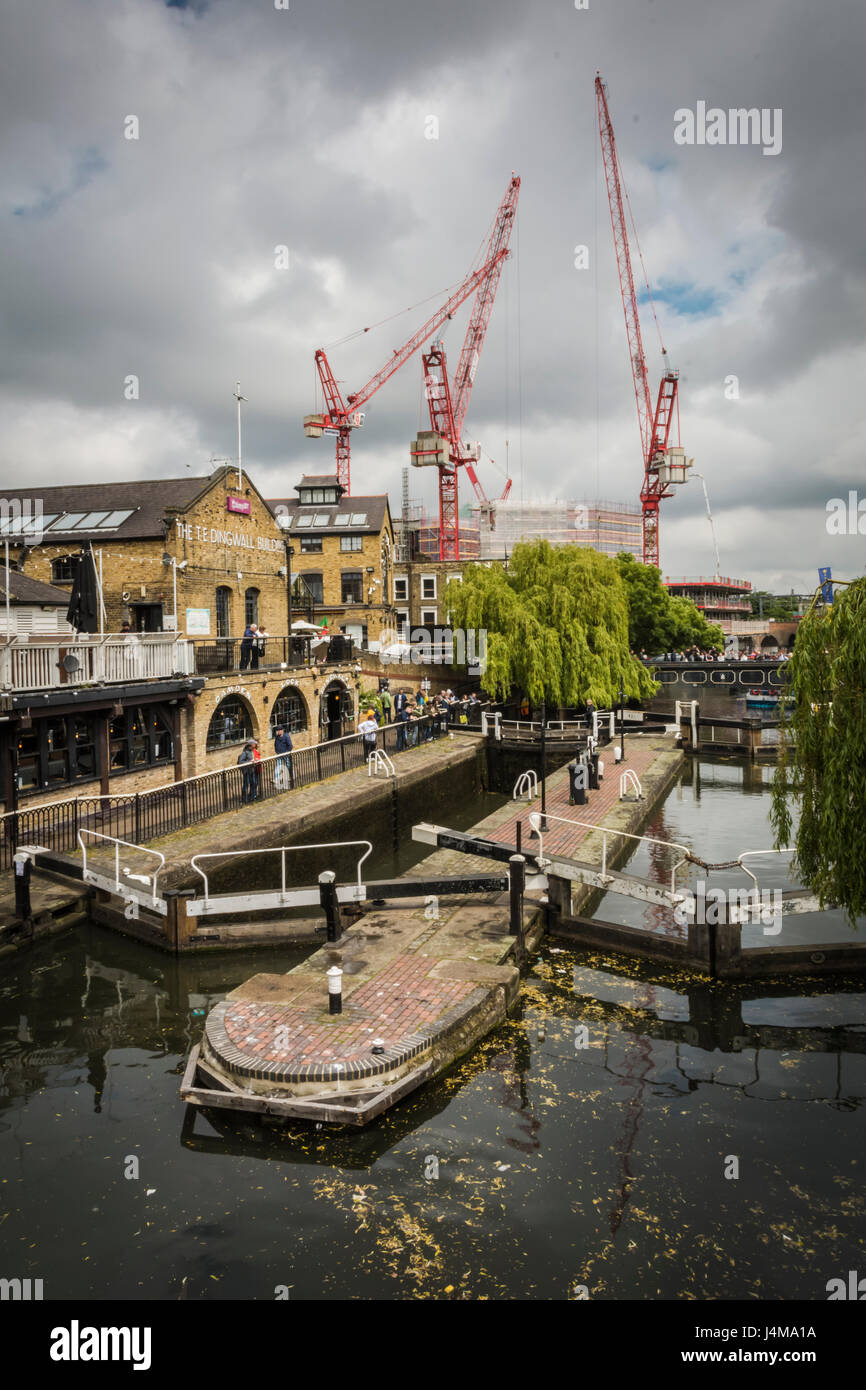 The Dingwall Building, Camden Lock, London, NW1, England, UK Stock ...