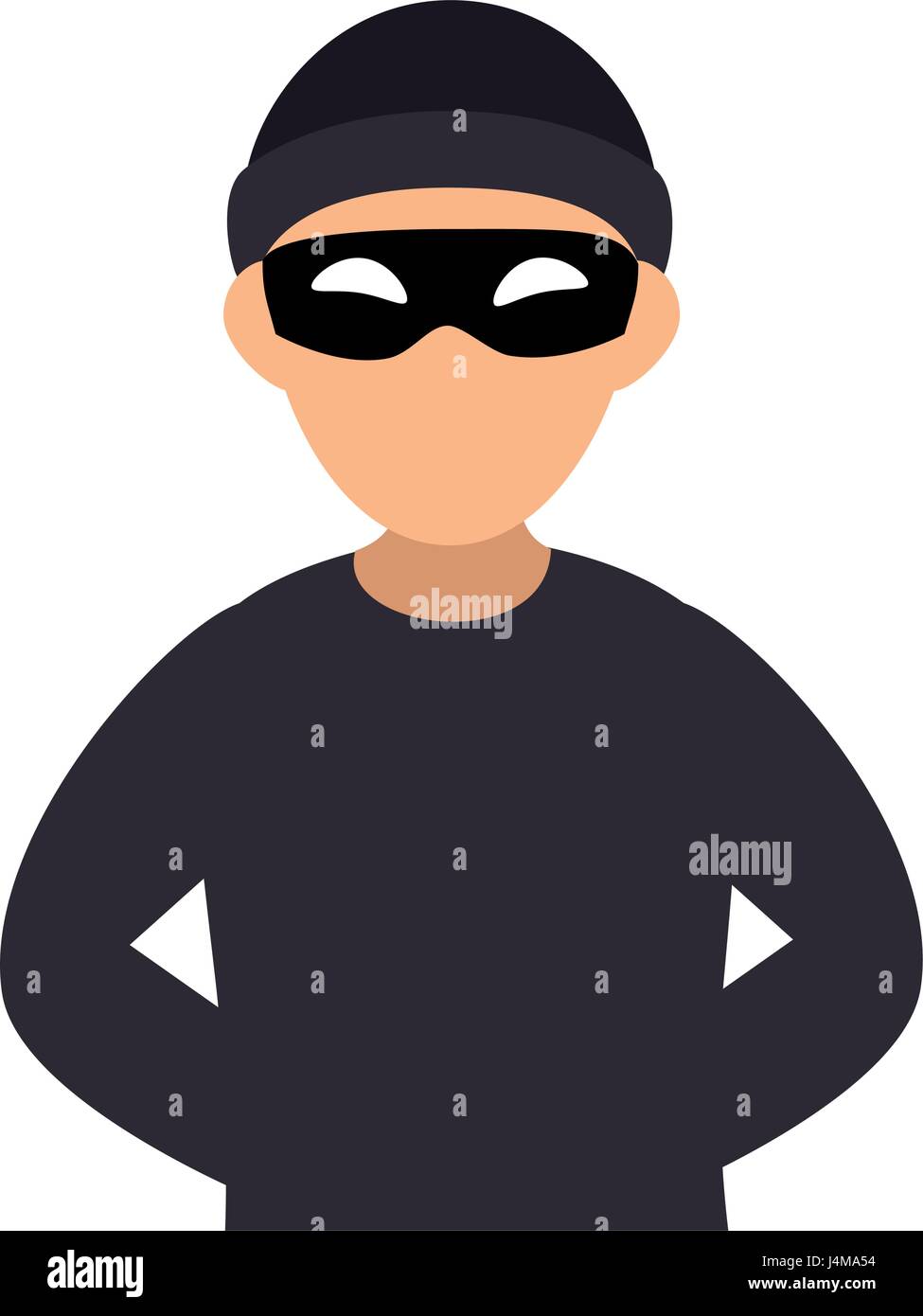 Thief avatar character icon hi-res stock photography and images - Alamy