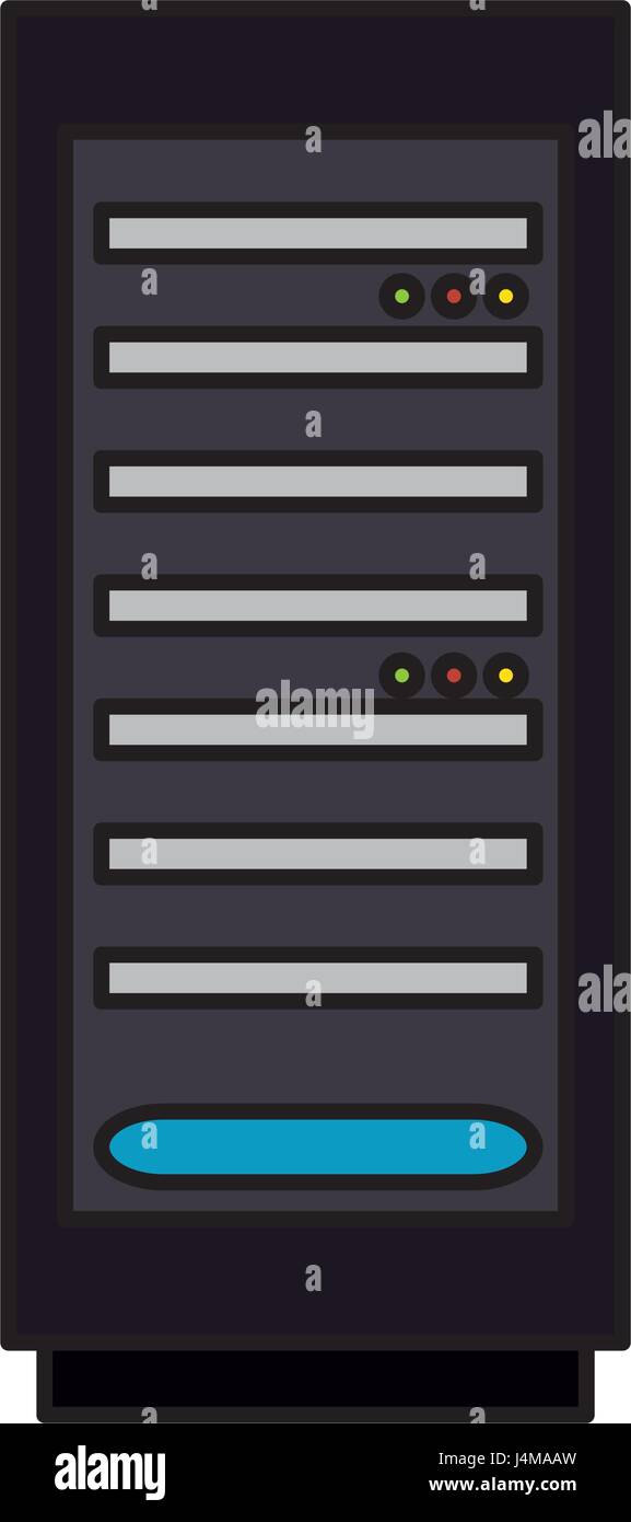 server tower isolated icon Stock Vector Image & Art - Alamy