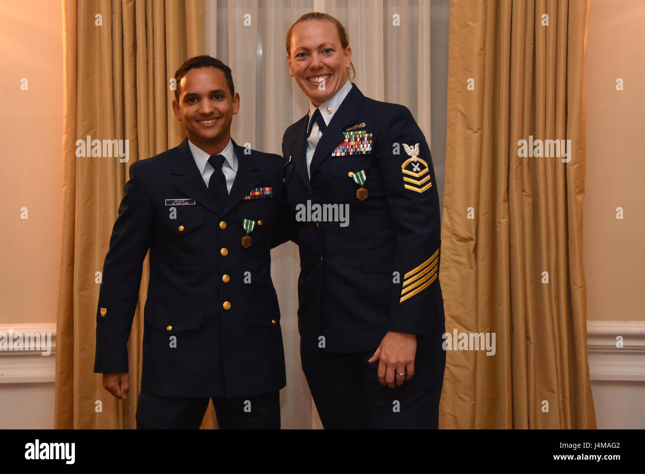 Coast guard reserve personnel hi-res stock photography and images - Alamy