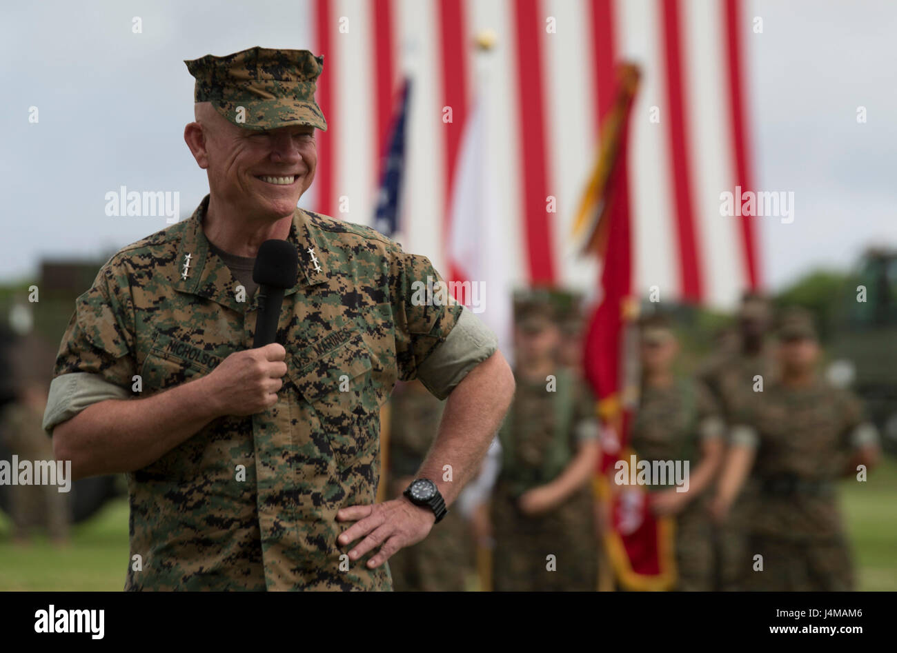 III Marine Expeditionary Force Commanding General, Lt. Gen. Larry D ...