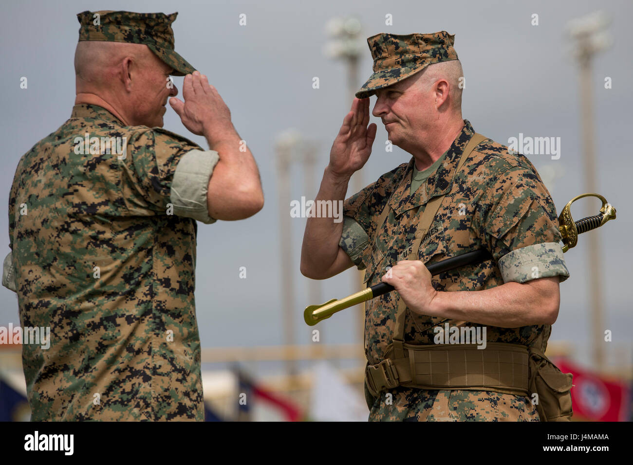Sergeant major lee d bonar hi-res stock photography and images - Alamy