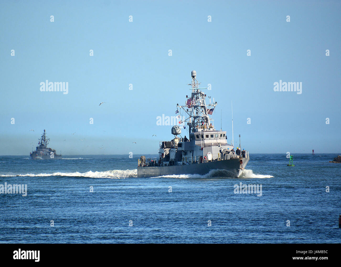 MAYPORT, Fla. (Jan. 17, 2017) – The Cyclone-class Patrol Coastal USS ...