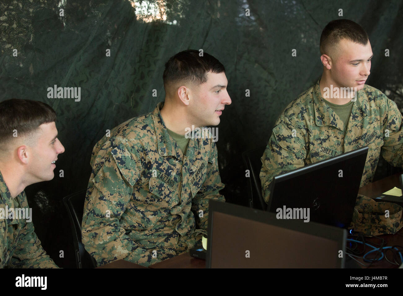 U.S. Marines with Fox Company, 2nd Battalion, 6th Marine Regiment, 2nd ...