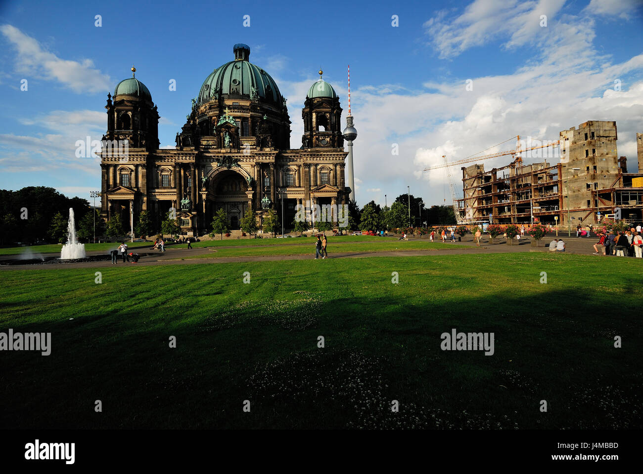 berlin, berlin cathedral, berliner dom, building exterior, cathedral ...