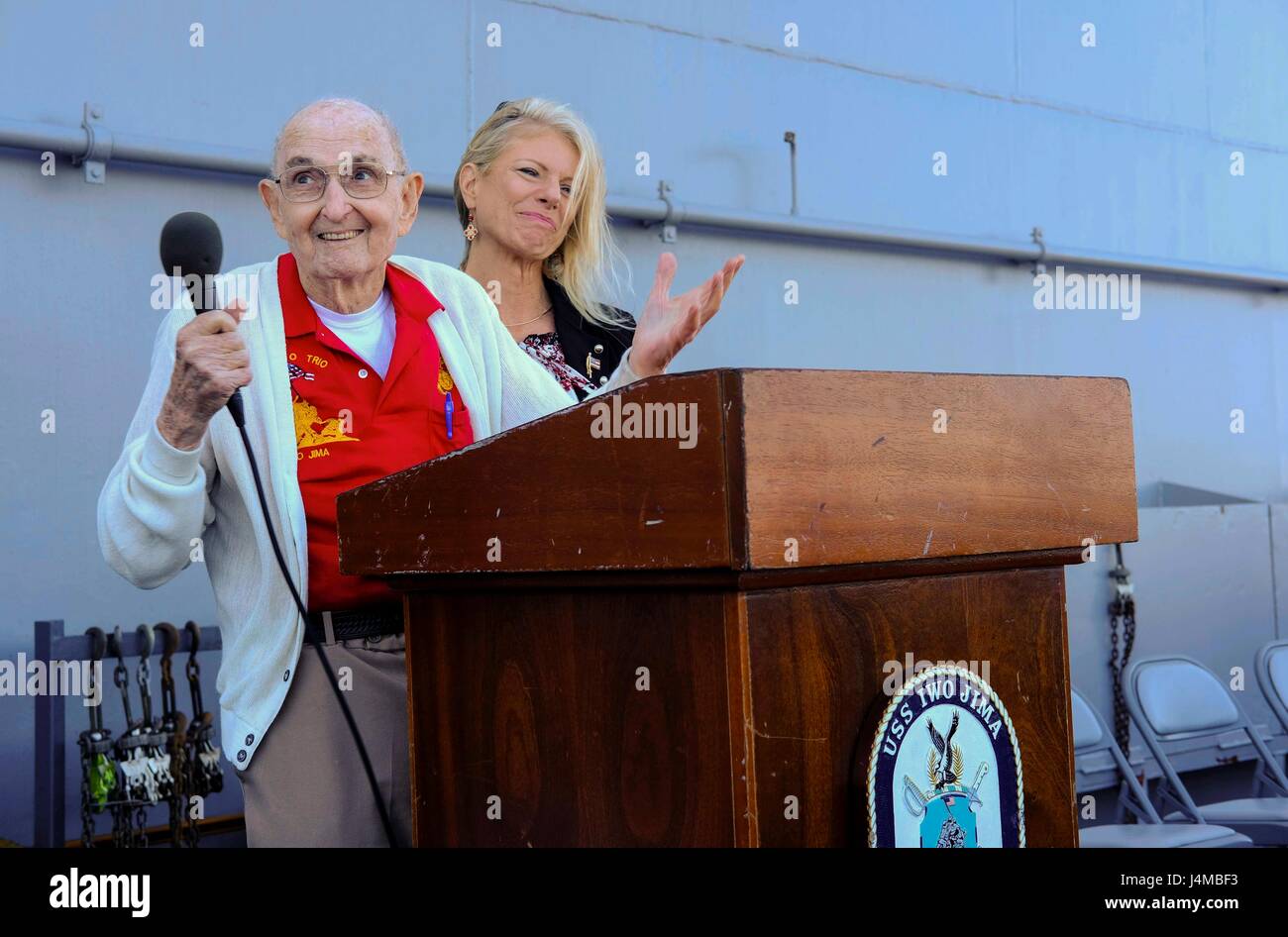 170224-N-ZB097-0015 MAYPORT, Fla. (Feb. 24, 2017) Retired Marine Cpl ...