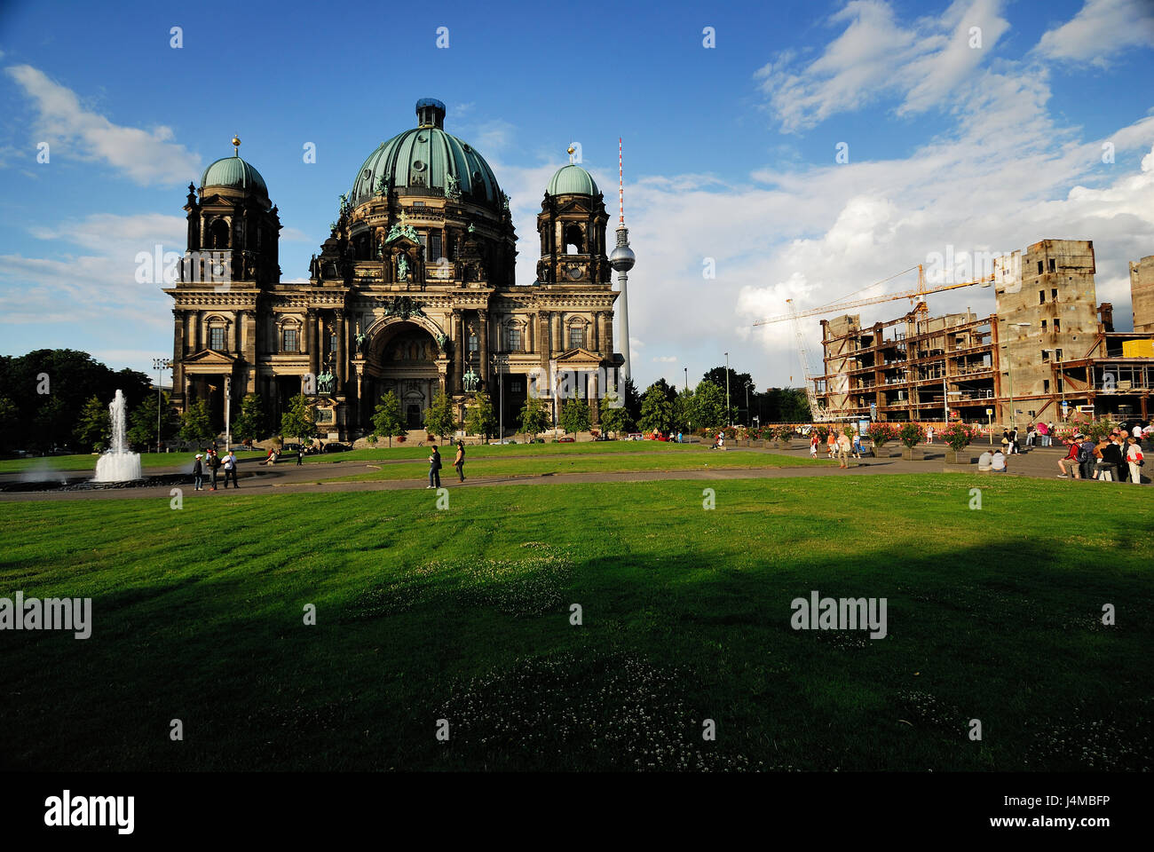 berlin, berlin cathedral, berliner dom, building exterior, cathedral ...