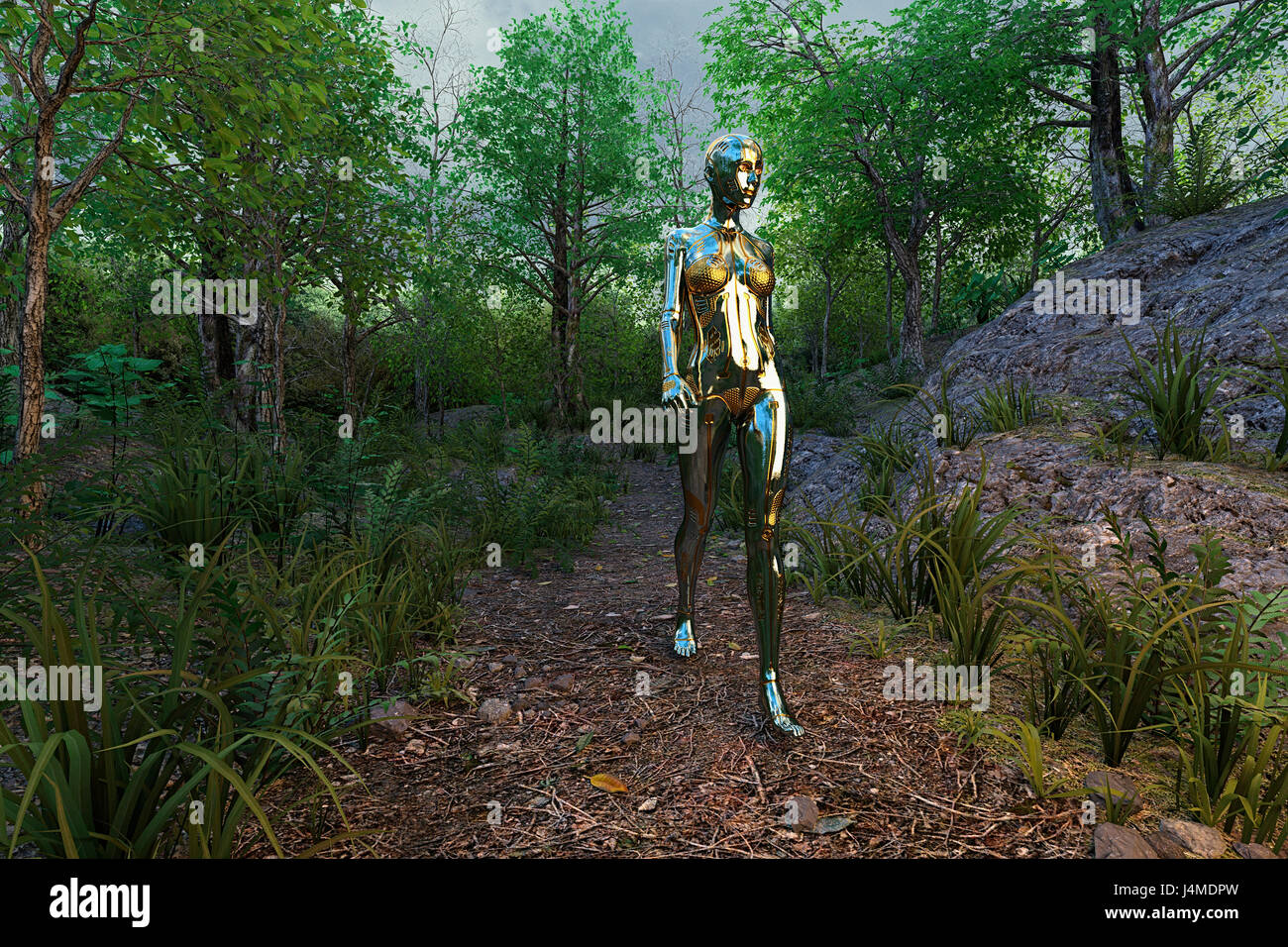 Walking robot hi-res stock photography and images - Alamy