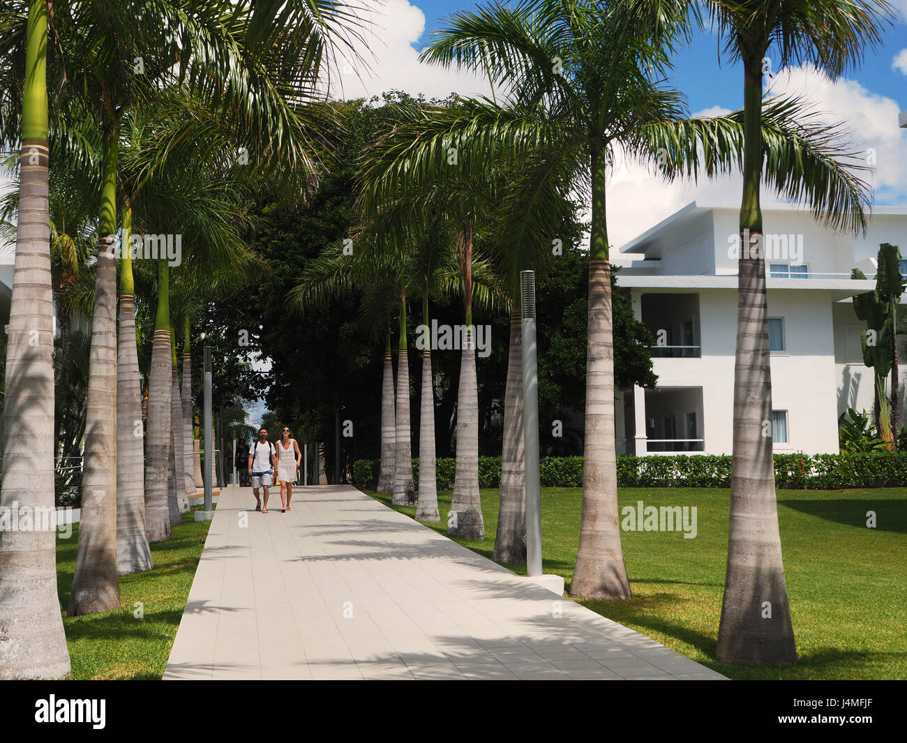 Riu Playacar hotel, Playa del Carmen, Mexico Stock Photo - Alamy