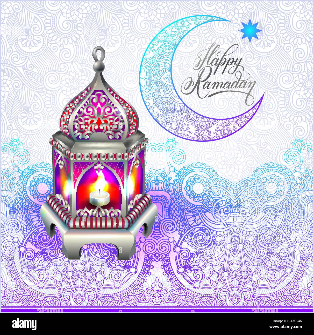Happy ramadan design Stock Vector Images - Alamy