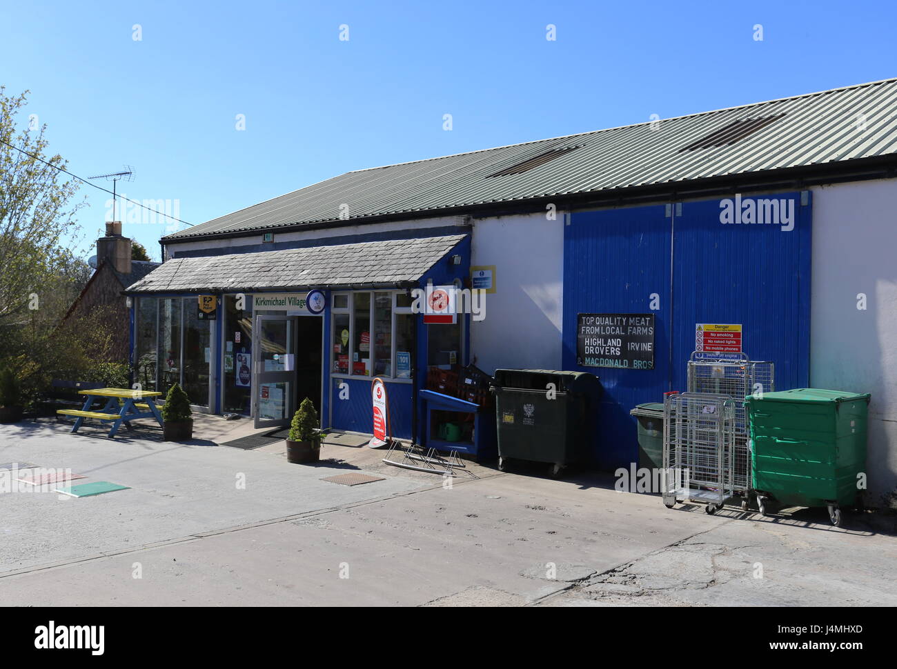 Kirkmichael village shop hi-res stock photography and images - Alamy
