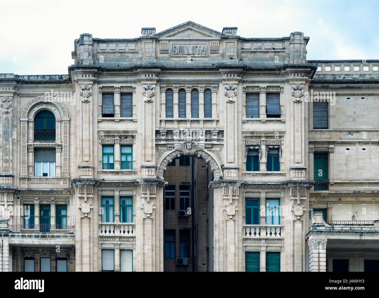 Balluta Building located in St Julians Balluta Bay, considered to be ...