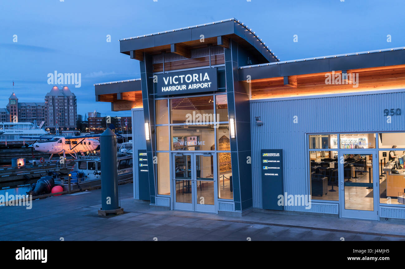 Victoria harbour airport hi-res stock photography and images - Alamy