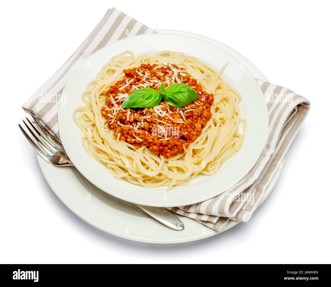 Spaghetti dish Cut Out Stock Images & Pictures - Alamy