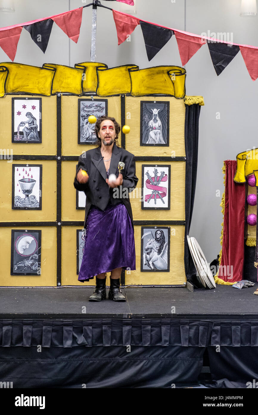 Guerilla Science performing at National Math Festival at the Walter E ...