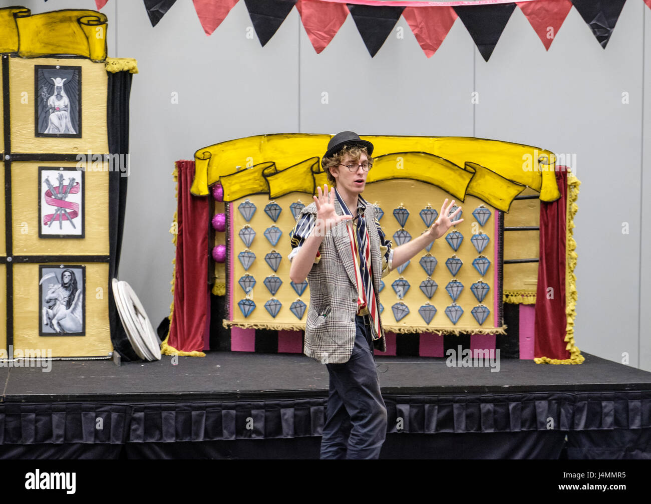 Guerilla Science performing at National Math Festival at the Walter E ...