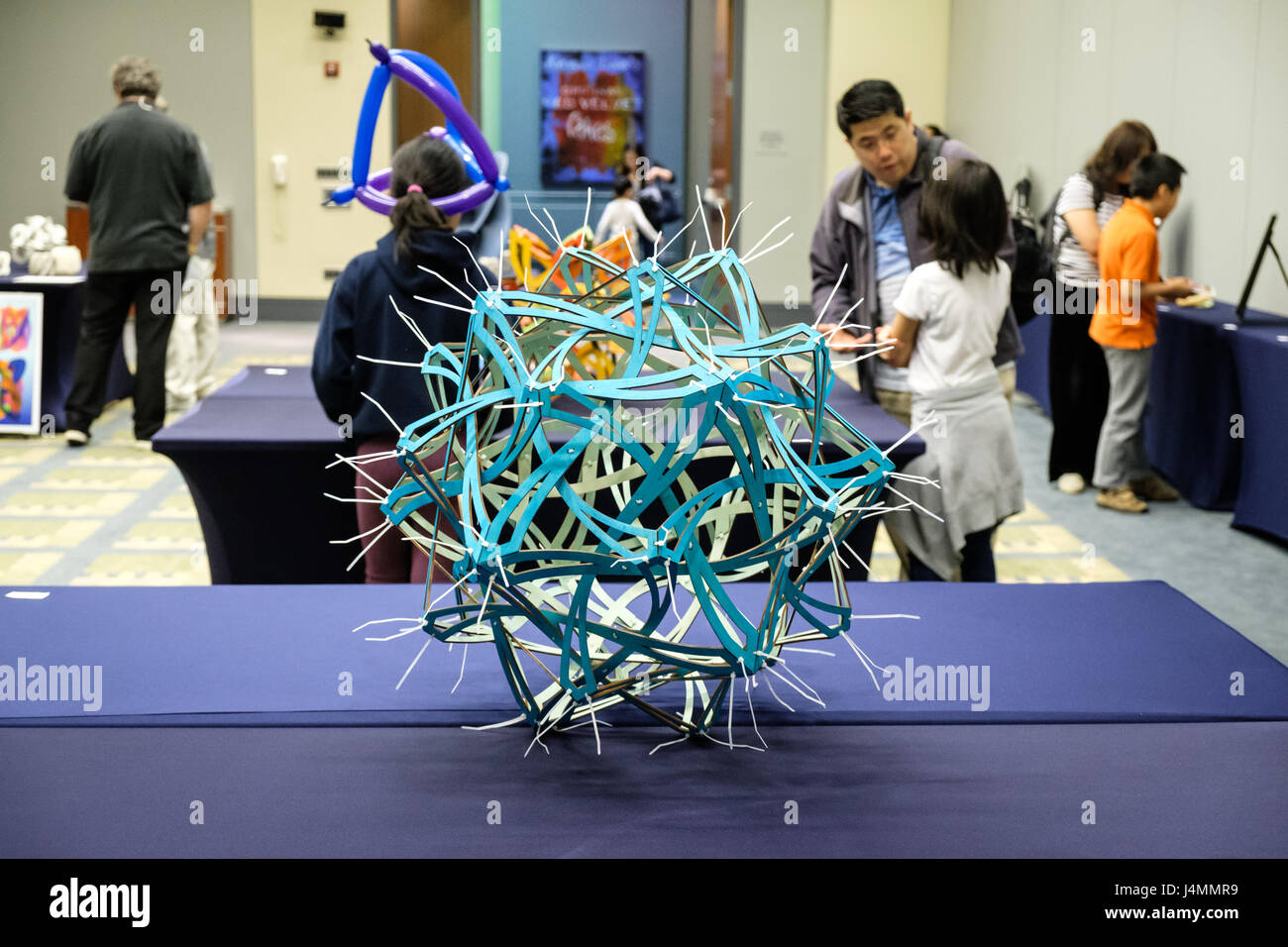 Mathematical Art on display at National Math Festival at the Walter E ...