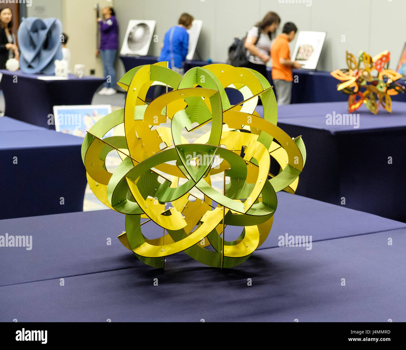 Mathematical Art on display at National Math Festival at the Walter E ...