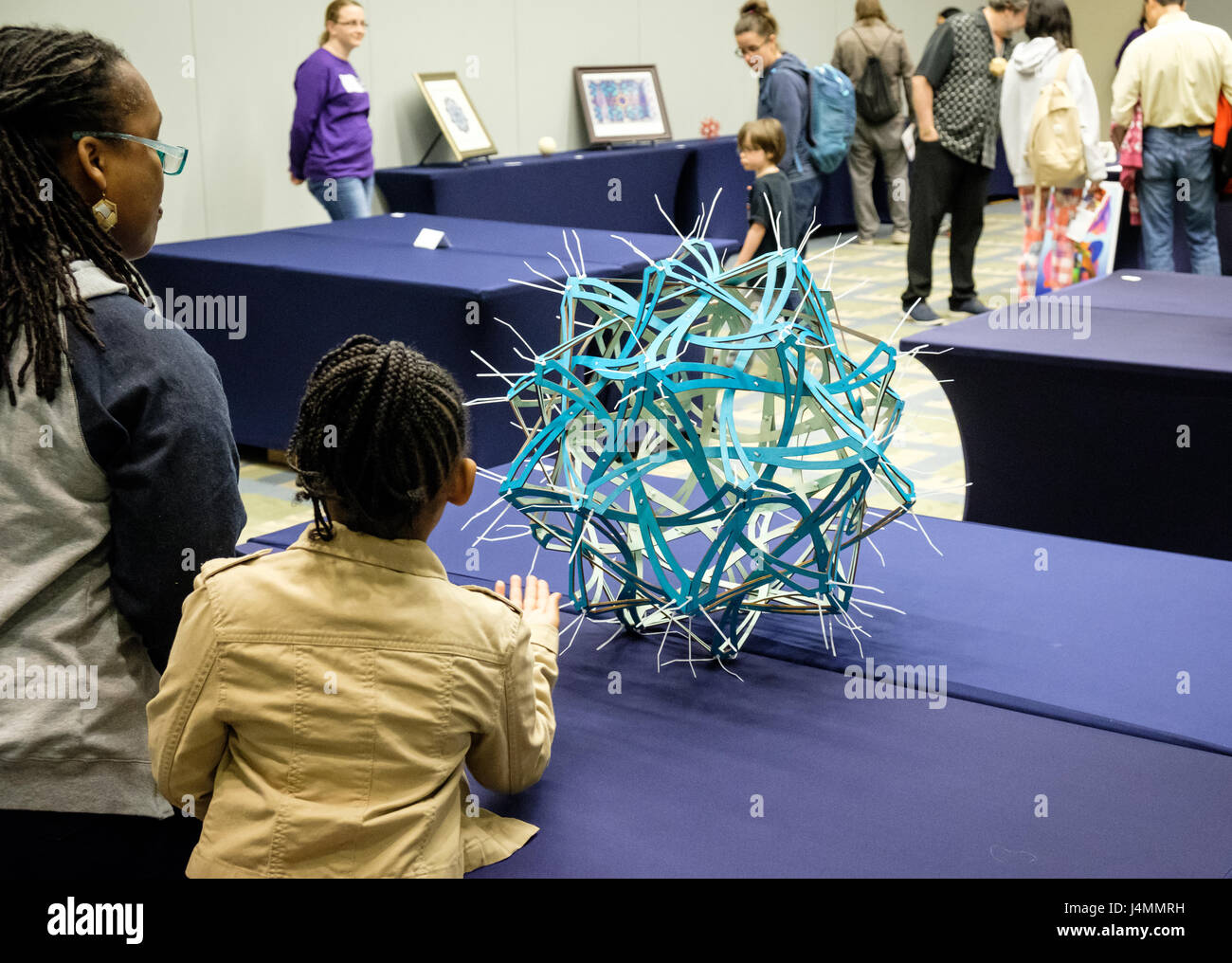 Mathematical Art on display at National Math Festival at the Walter E ...