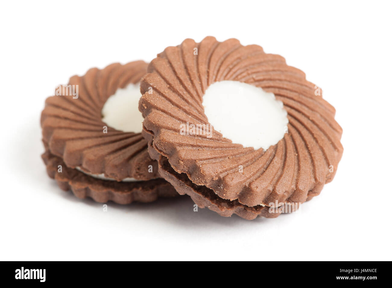 Creme filled chocolate chip cookies hi-res stock photography and images ...