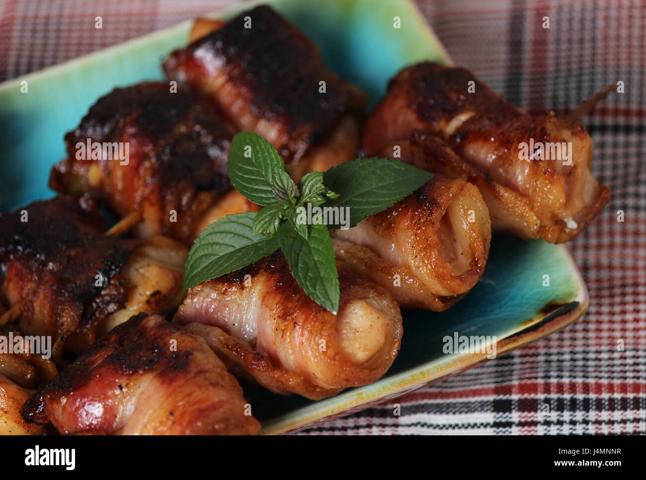 Closeup chicken grill rolls hi-res stock photography and images - Alamy