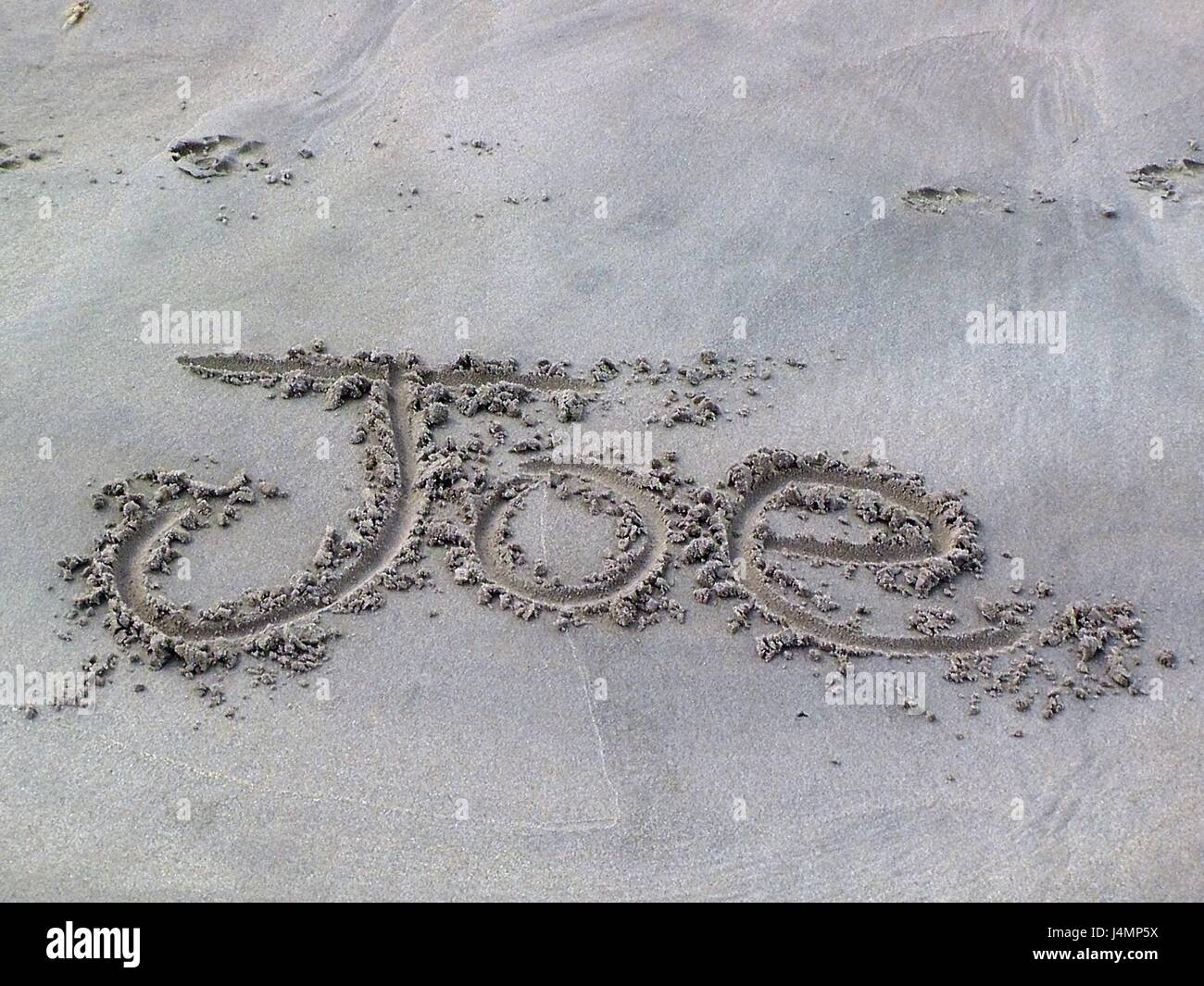 Name in the sand hi-res stock photography and images - Alamy