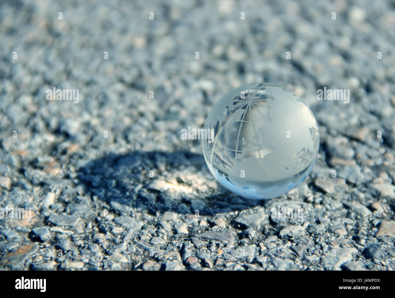 World glass sphere Stock Photo - Alamy