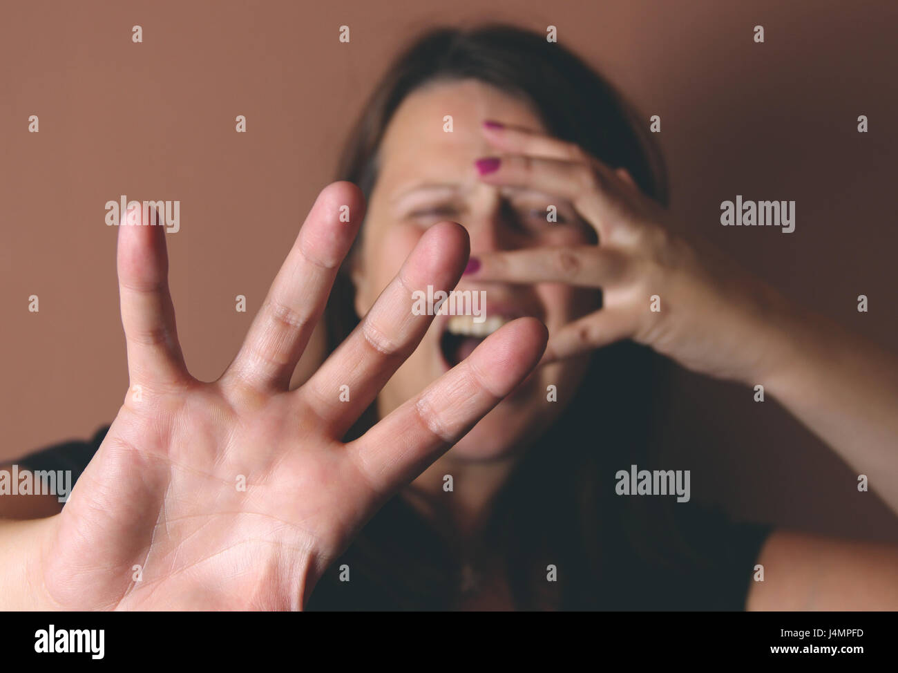 Domestic violence hand abused hi-res stock photography and images - Alamy