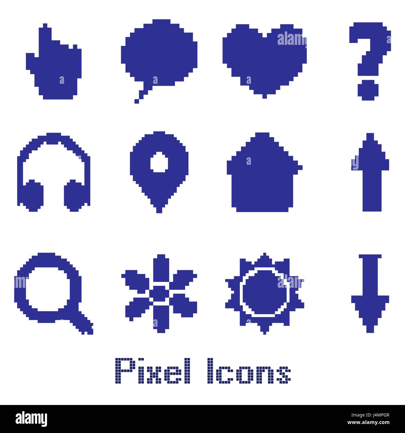 Heart points Stock Vector Images - Alamy