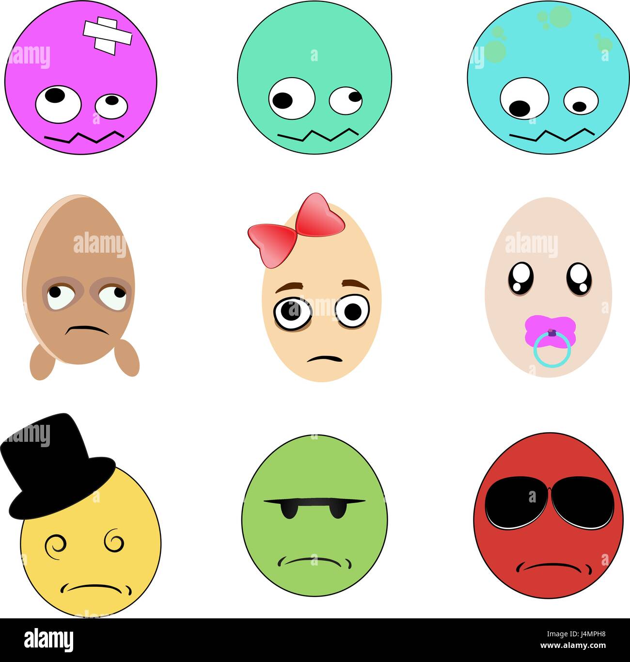 Simple Cartoon Characters