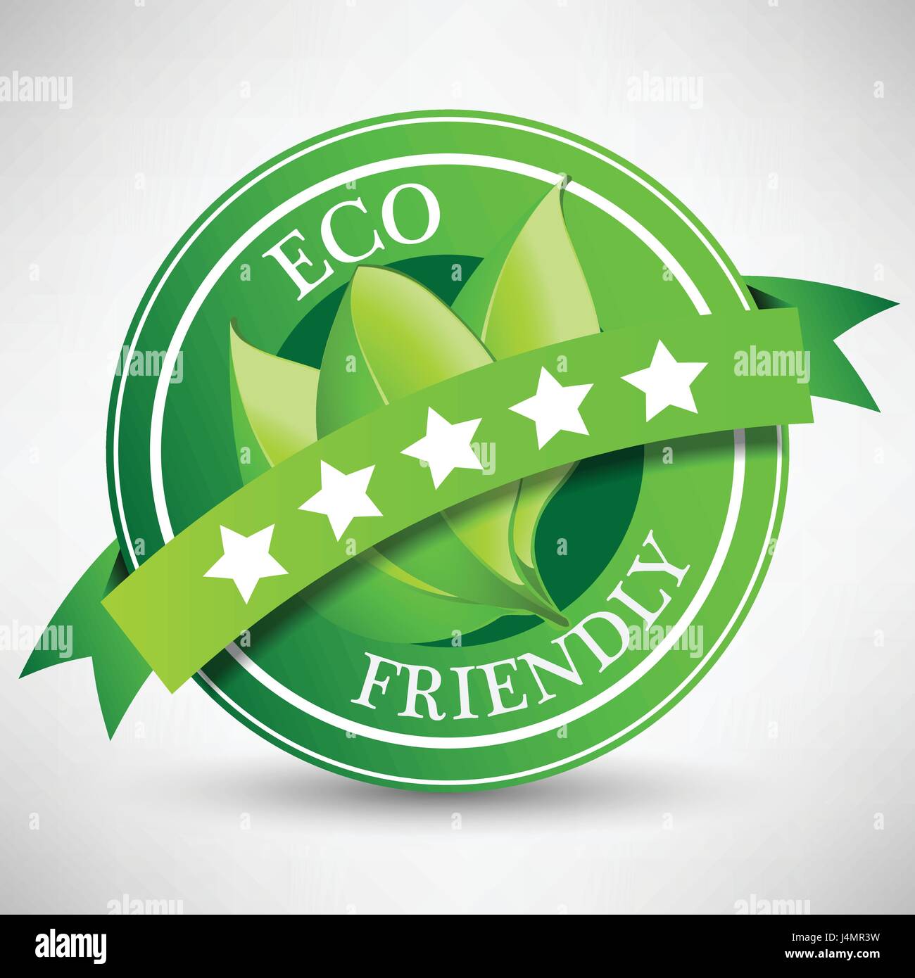 Abstract Natural Glossy Eco Round Certificate Label, Medal, Insignia or ...
