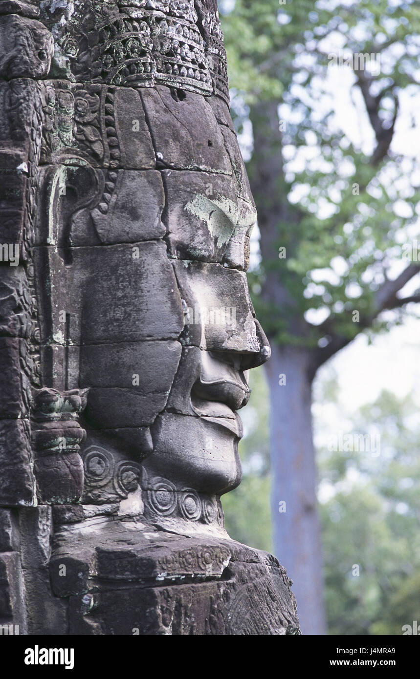 Angkor Face Tattoo