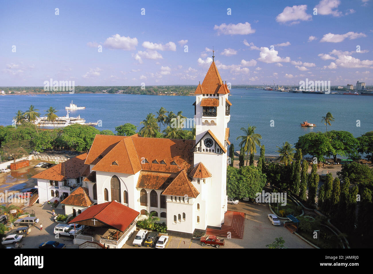 Tanzania, Dar es Salaam, Azania front Lutheran Church, Dar-es-Salaam ...