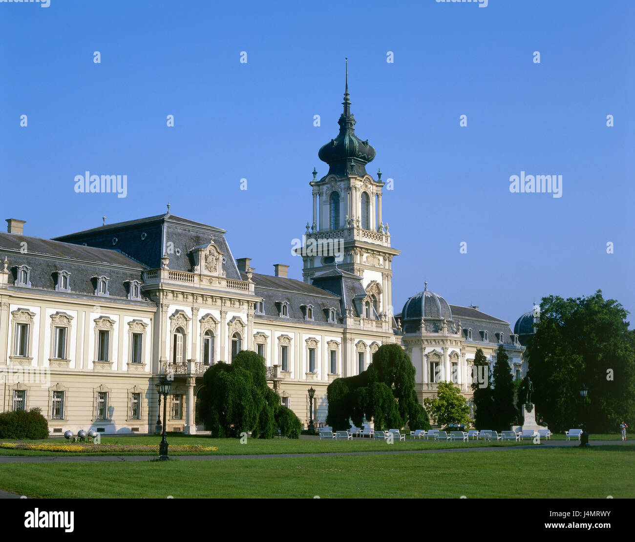 Hungary, region of Zala Megye, Keszthely, lock feast tics Europe, town ...