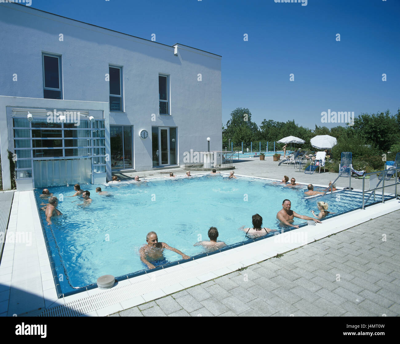 Germany, bath Brook Ab, Kaiser-Therme, Swimming pool, Bathers, no model ...