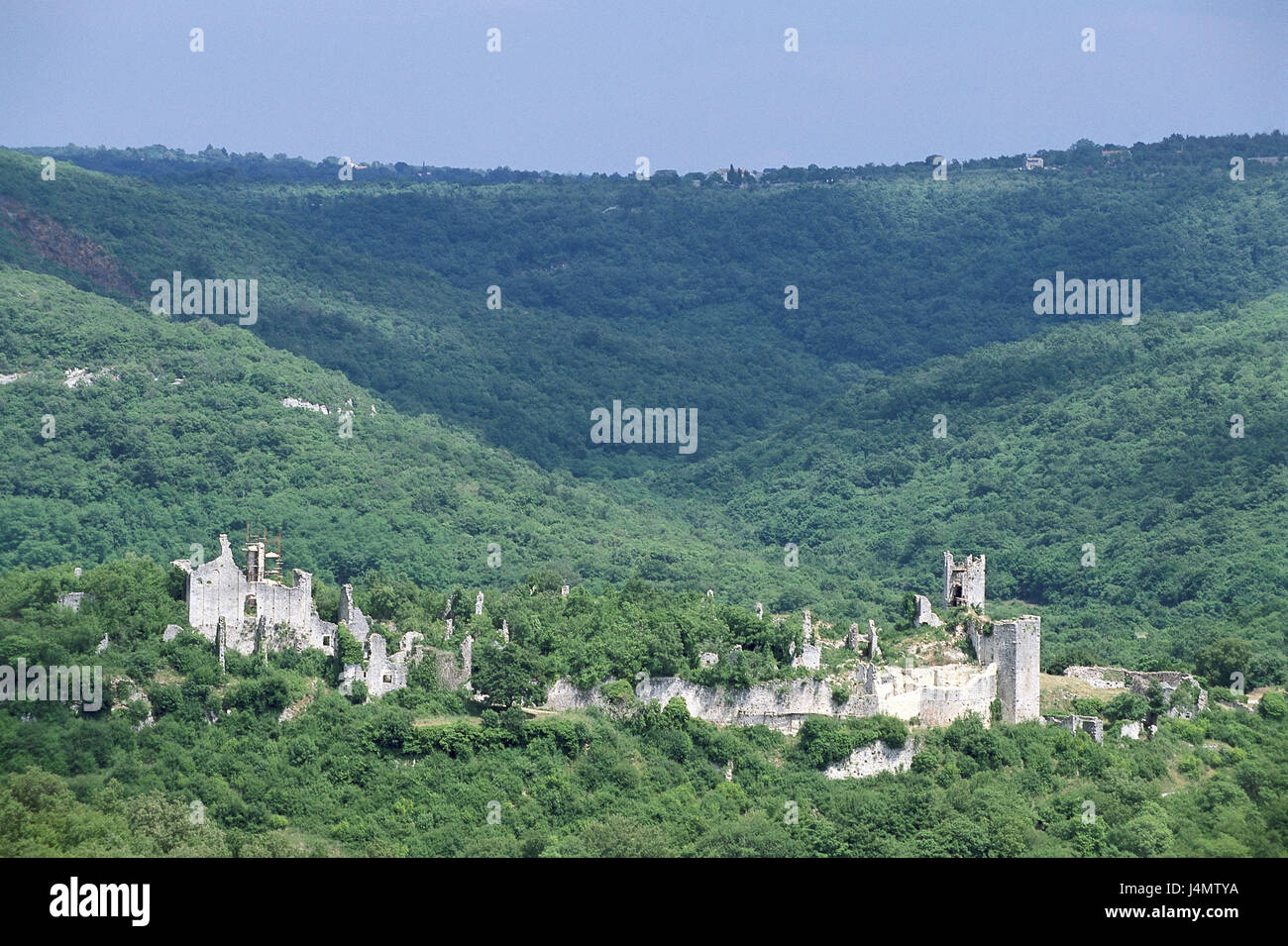 Castle dvigrad europe hi-res stock photography and images - Alamy