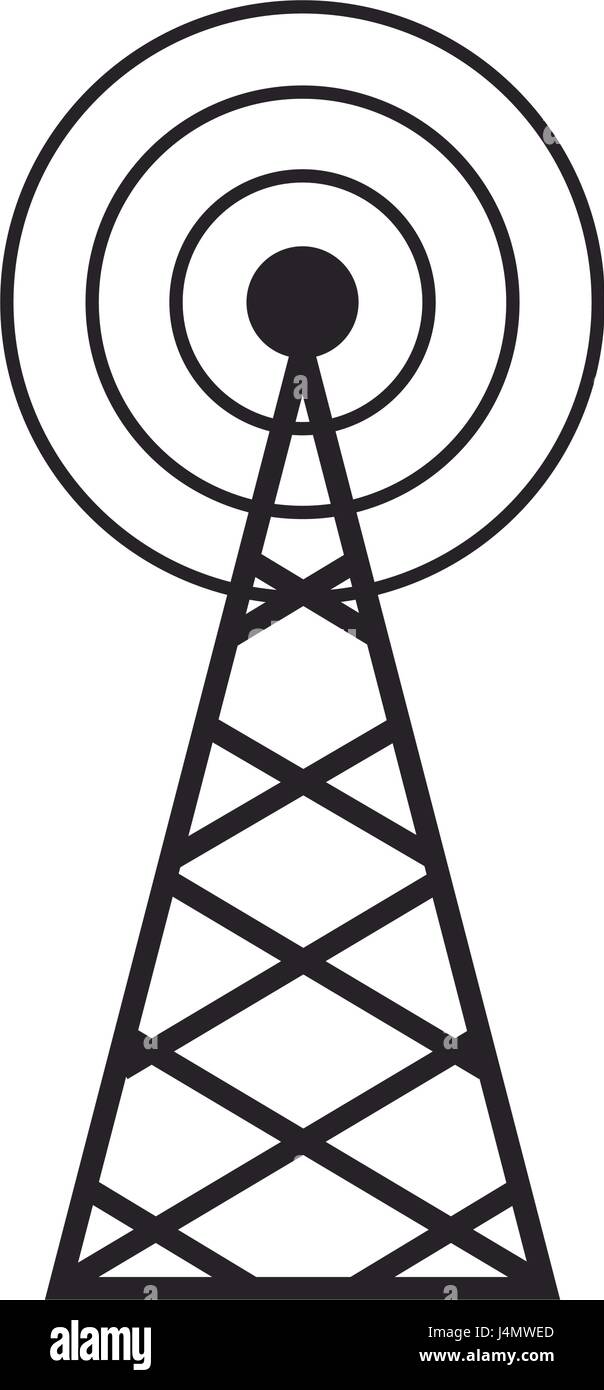 radio, antenna sending signal icon. wireless technology. vector ... radio, antenna sending signal icon. wireless technology. vector ...