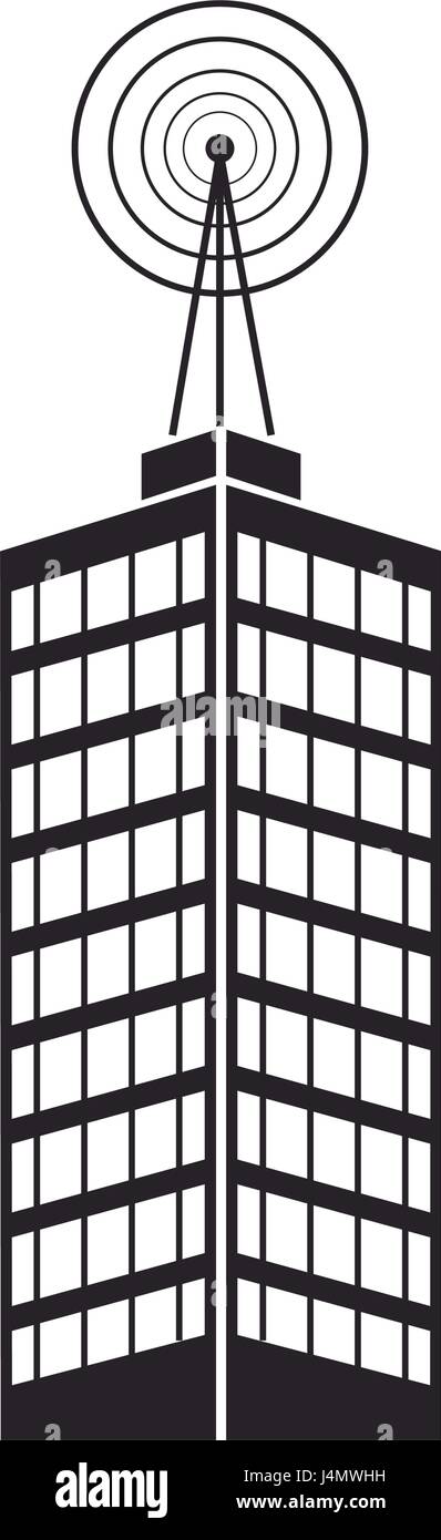 Broadcast and communications center Stock Vector Images - Alamy