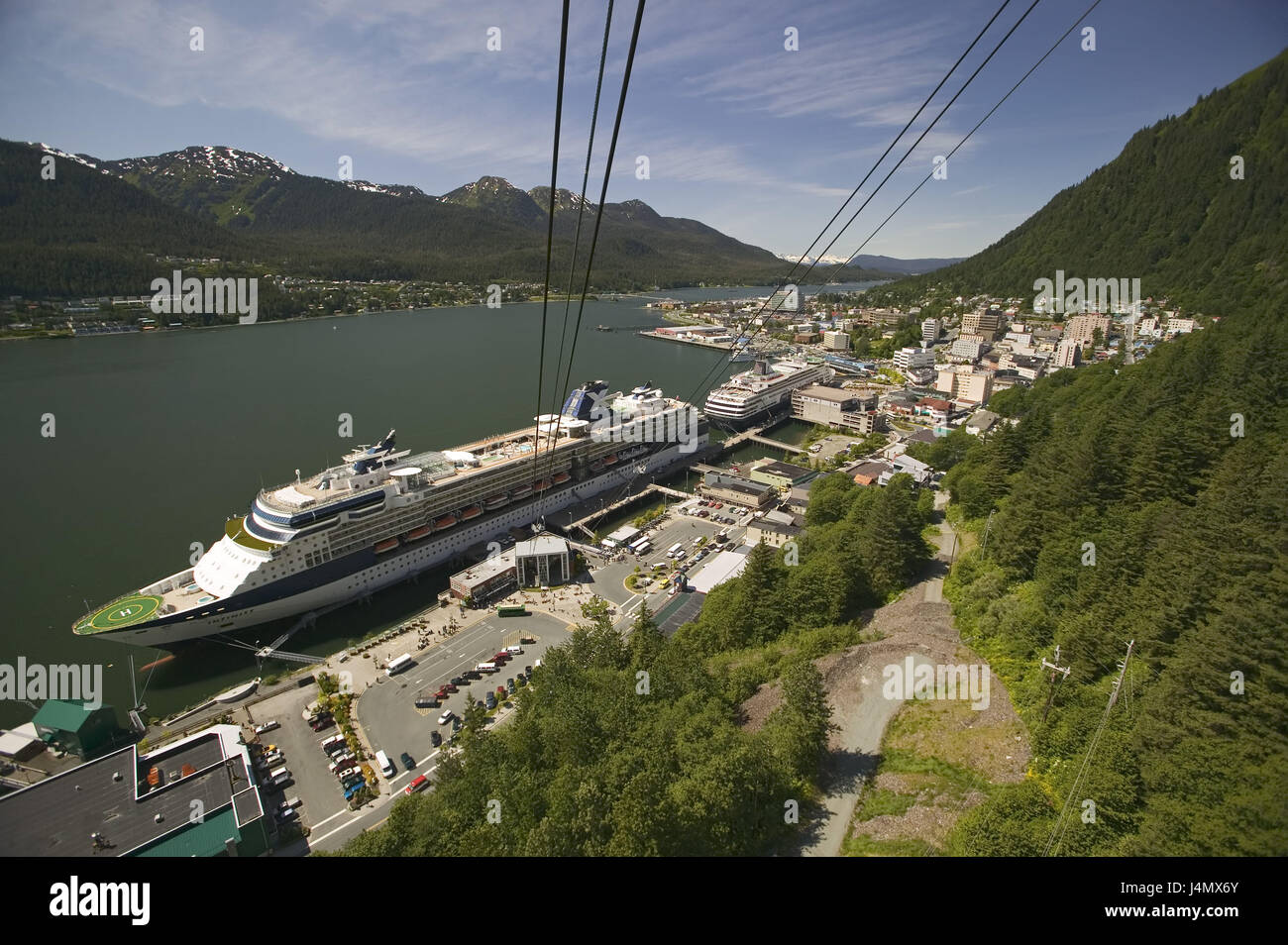 Juneau alaska cable car hi-res stock photography and images - Alamy