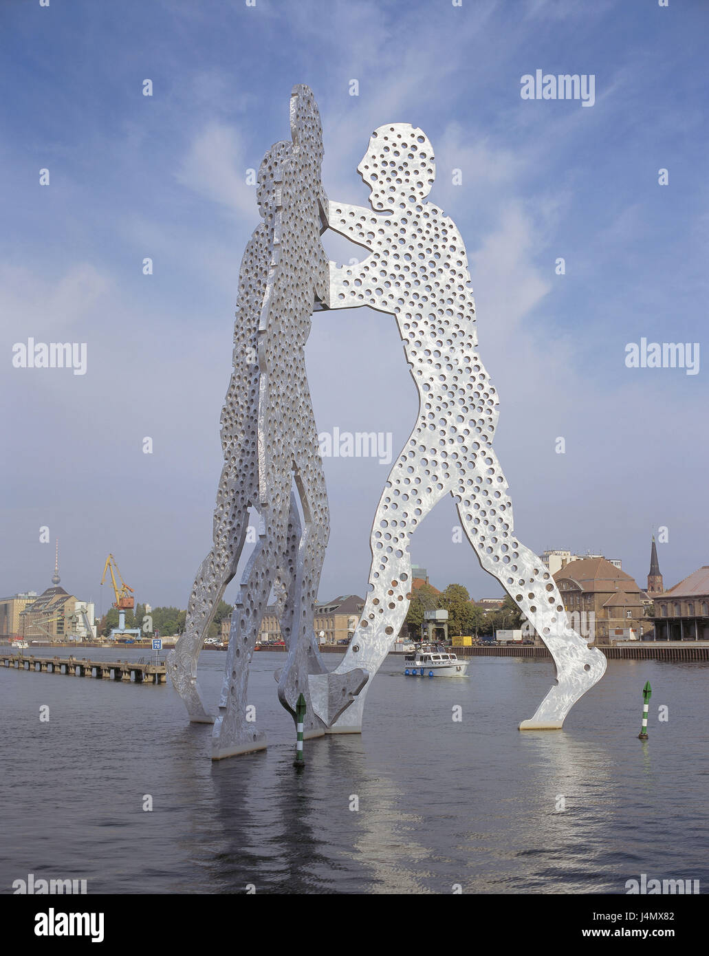 Sculpture molecule one europe hi-res stock photography and images - Alamy