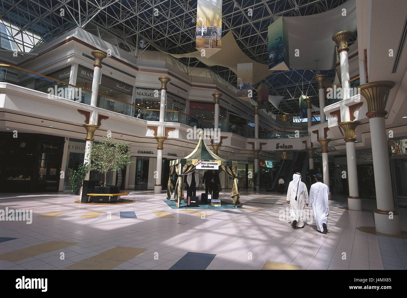 United Arab Emirates, Dubai, Al Wafi Mall, shopping centre, inside ...