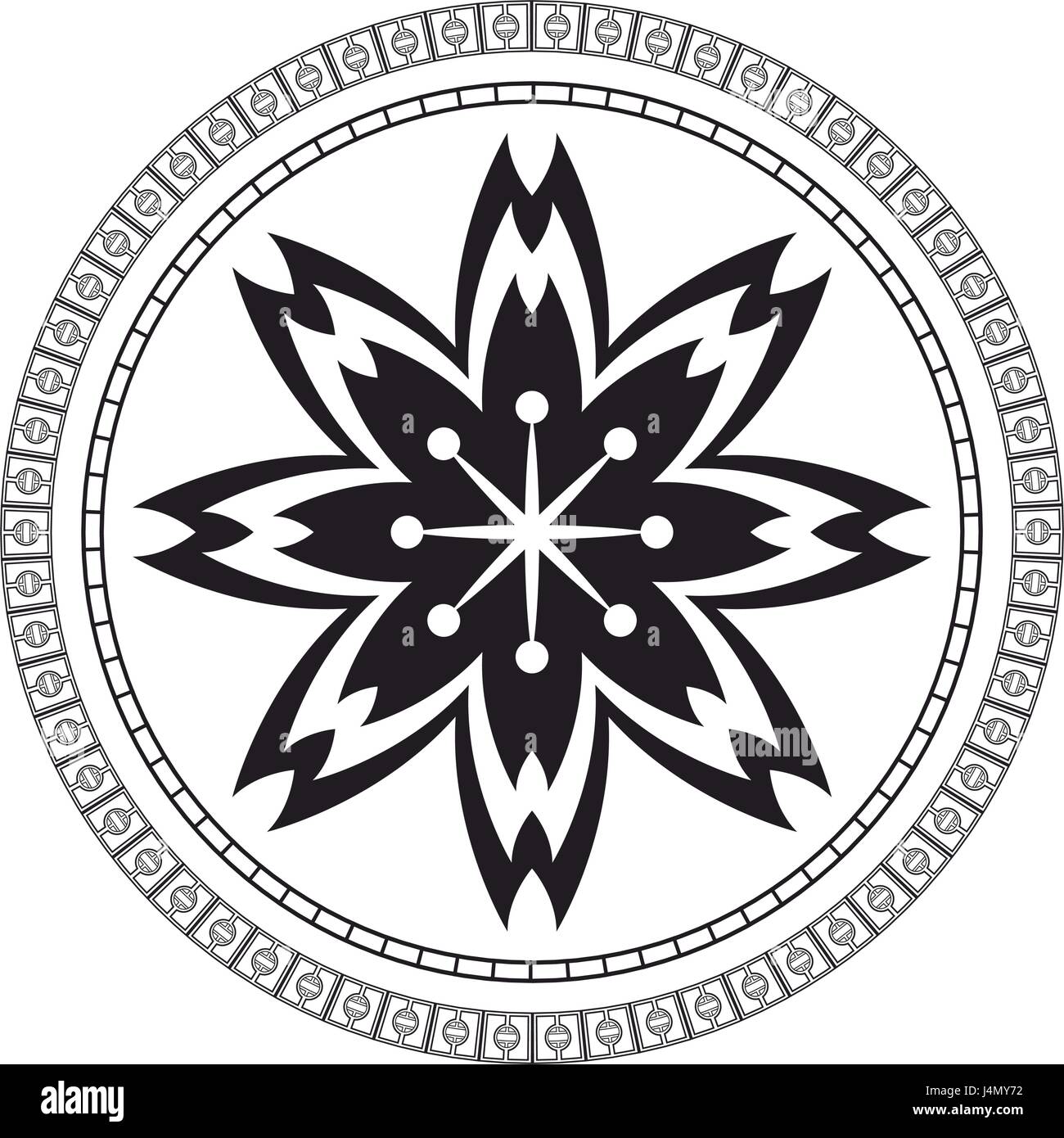 sakura flowers. traditional symbol of spring in japan Stock Vector ...