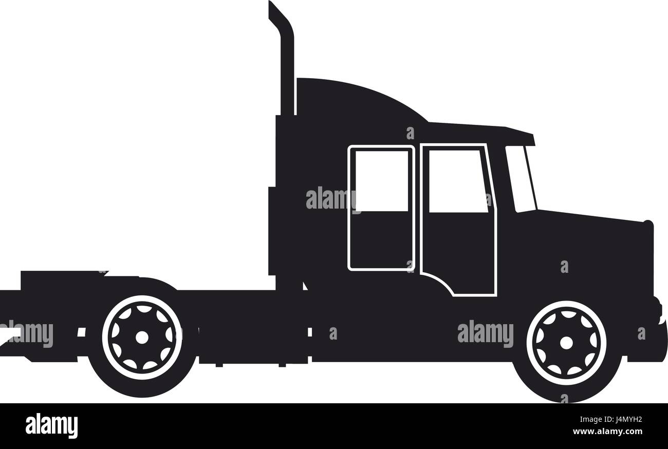 Semi Truck Cut Out Stock Images & Pictures - Alamy