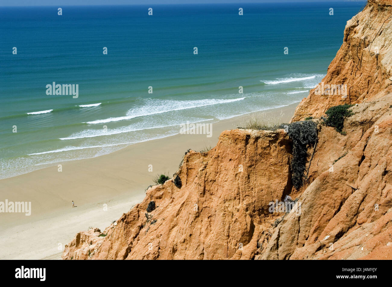 Sea, coast, Praia there Falesia, Algarve, Portugal Stock Photo - Alamy
