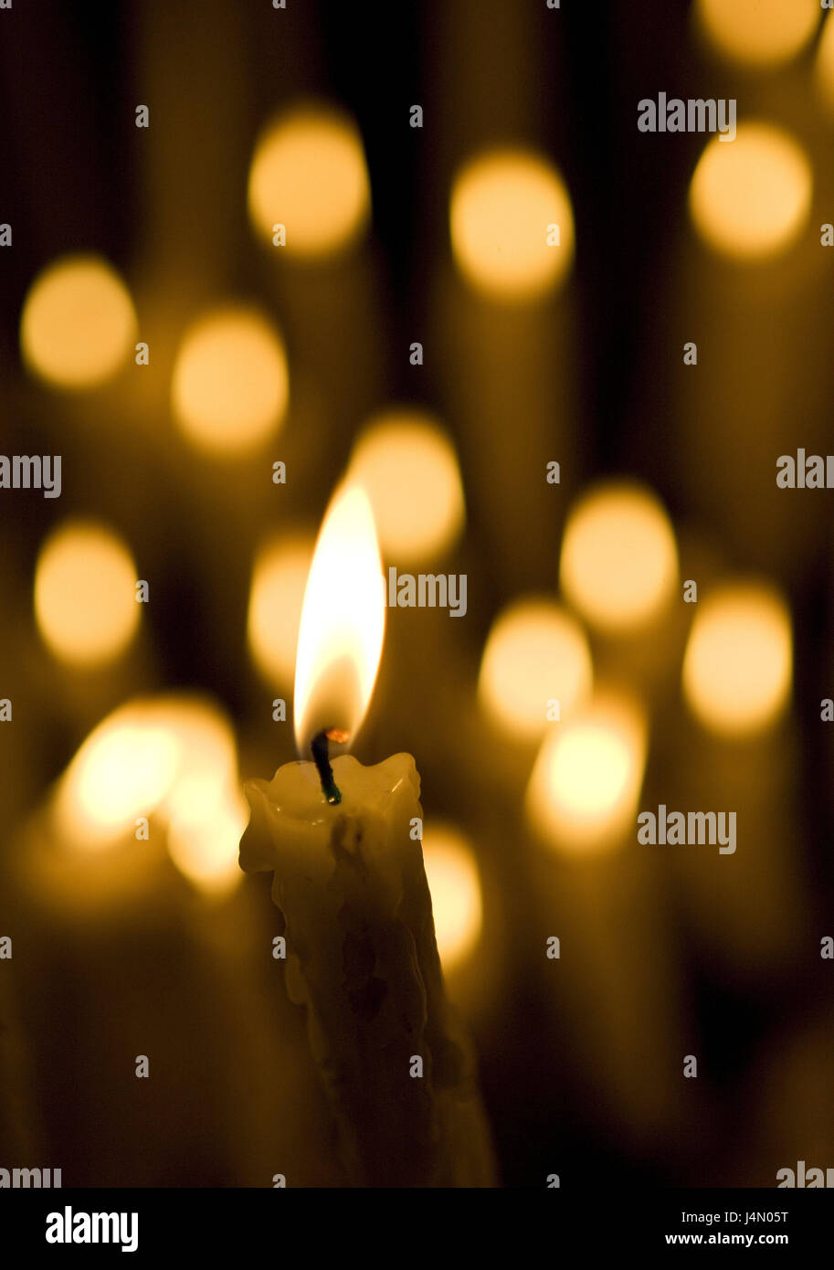 France, Lourdes, rosary basilica, sacrificial skyers, burn, Hitting ...