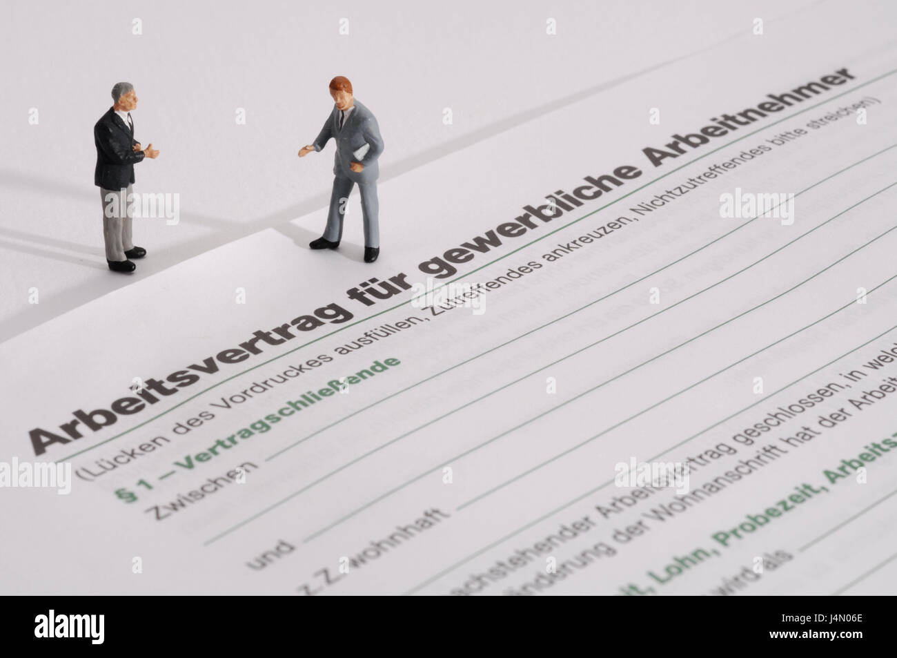 Form, employment contract, characters, icon, occupation, setting ...