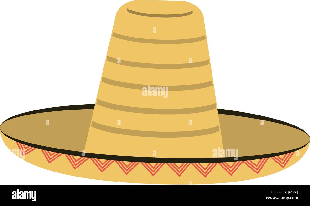 mexican straw hat icon image Stock Vector Image & Art - Alamy